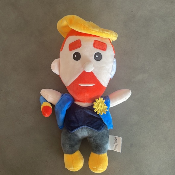 Today is Art Day | Toys | Vincent Van Gogh Plush Doll | Poshmark